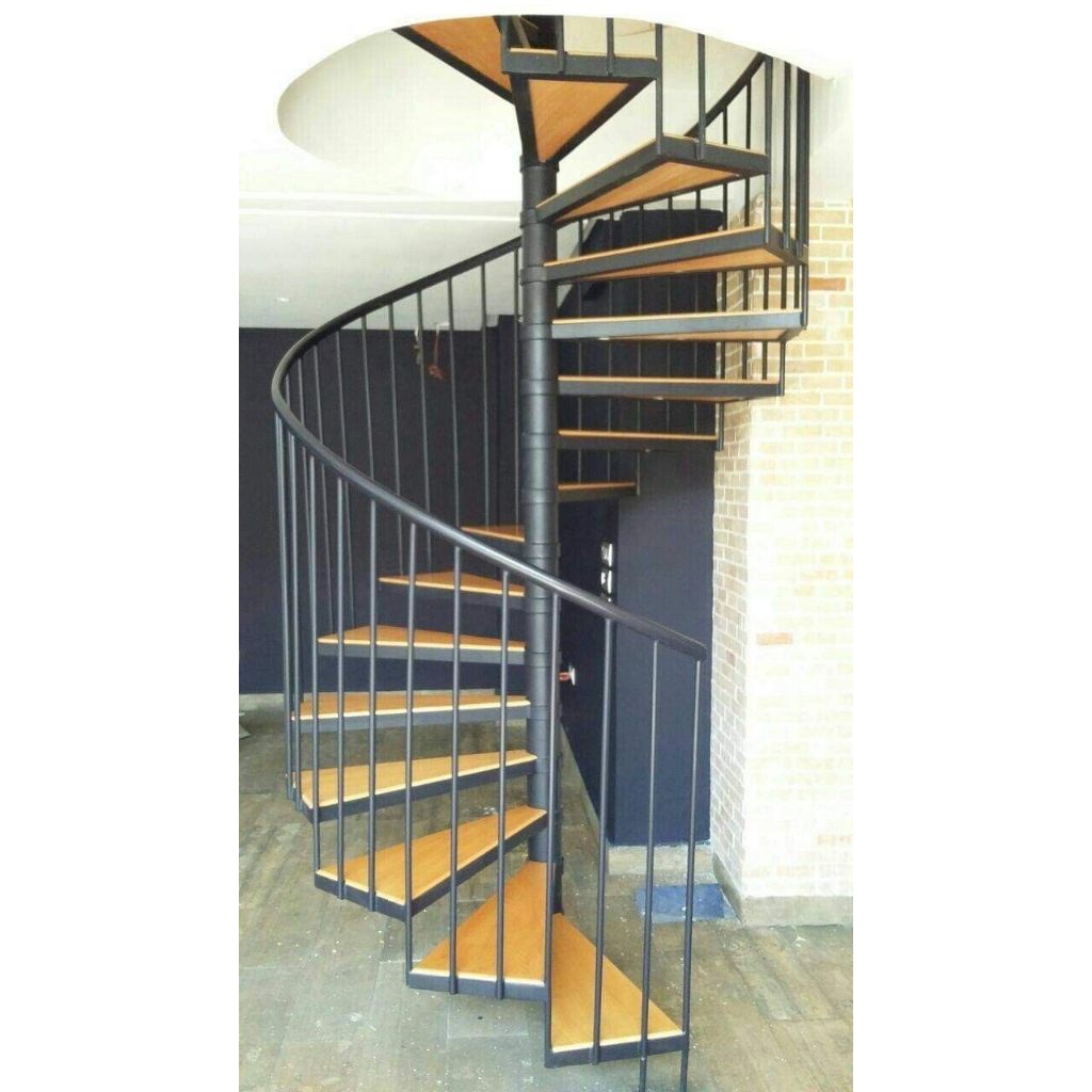 Jual tangga besi putar step kayu | Shopee Indonesia