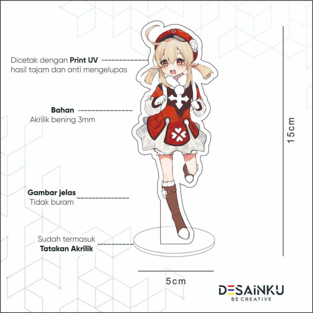 Jual STANDEE / STAND FIGURE AKRILIK GENSHIN IMPACT EDISI KLEE | Shopee ...