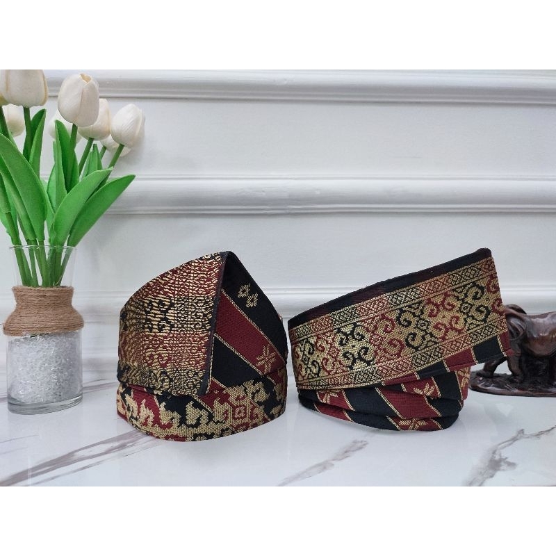 Jual TANJAK MELAYU BAHAN ASLI SONGKET MELAYU RIAU, ( belum termasuk ...