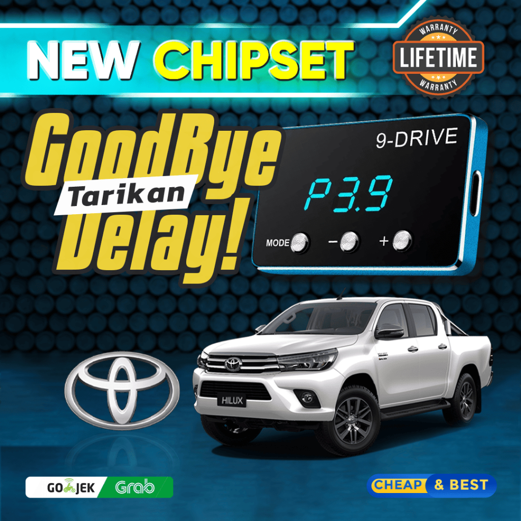 Jual 9 Drive Toyota Hilux Piggyback Race Chip Throttle Controller ECU ...