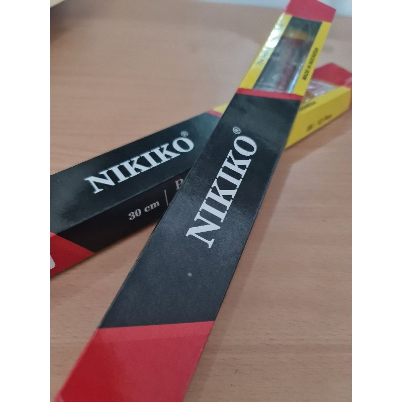 Jual PENGGARIS NIKIKO TDS-110 30CM PLASTIK | Shopee Indonesia