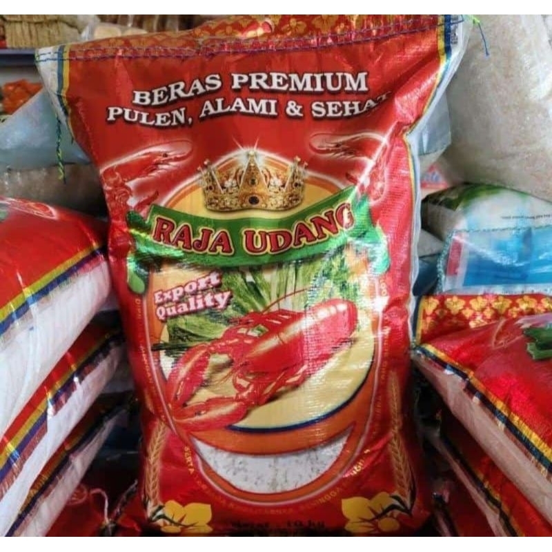 Jual Beras Raja Udang Premium Ukuran 5kg / 10kg / 25kg | Shopee Indonesia