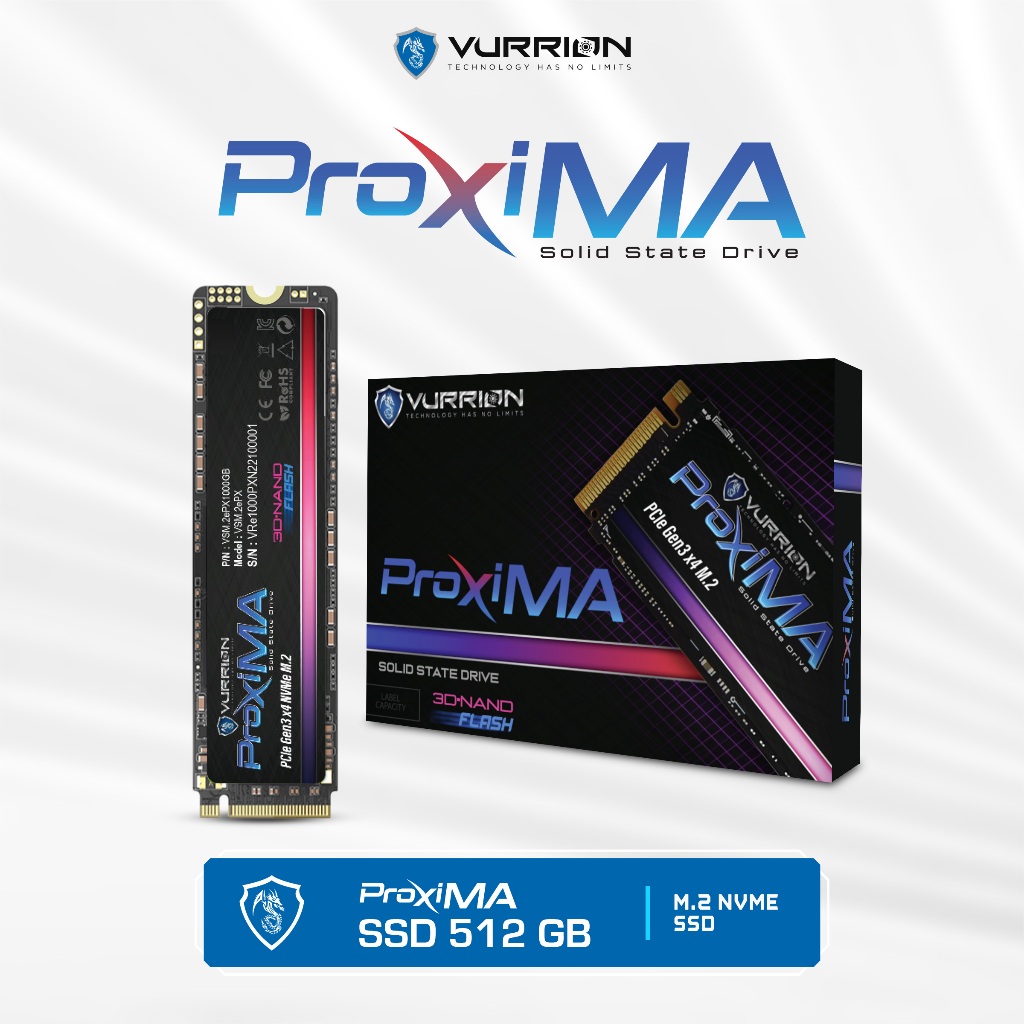 Jual SSD VURRION PROXIMA M.2 NVME 512GB | Shopee Indonesia