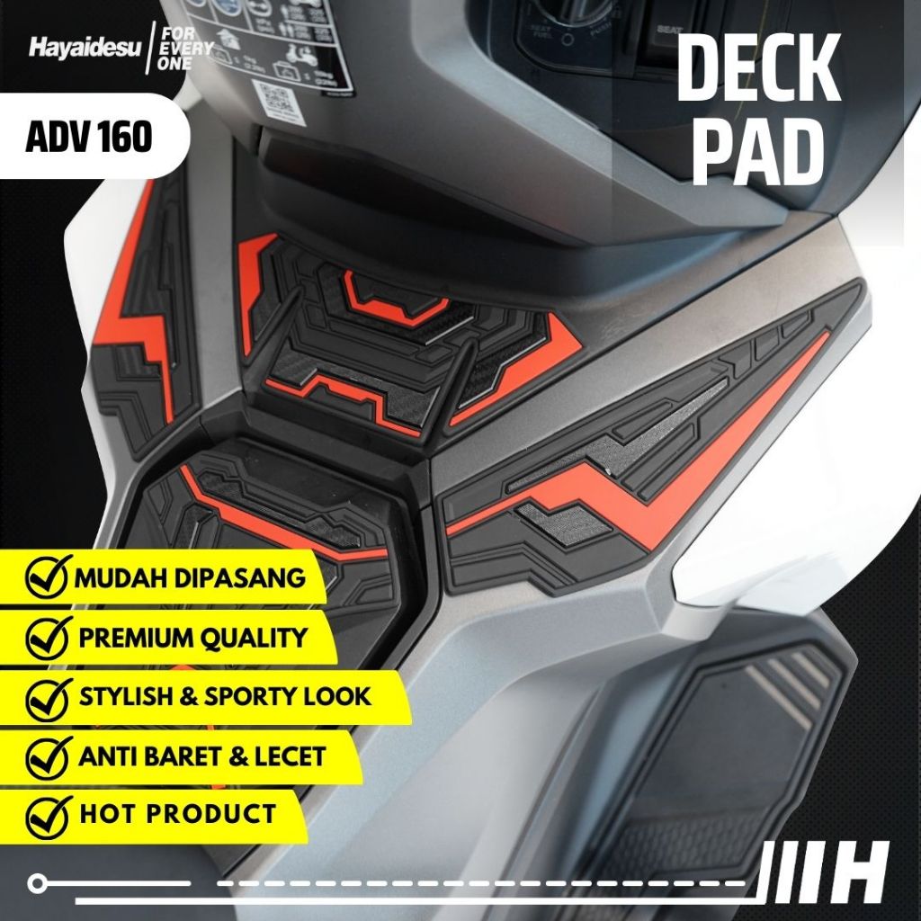 Jual Hayaidesu Honda ADV 160 (2022-2024) Deck Pad Body Protector Cover ...