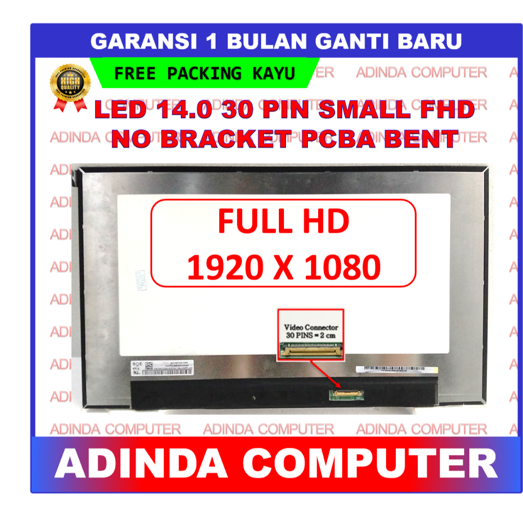 Jual LAYAR LED LCD HP Elitebook 845 G7 840 G8 14.0 14 Inch 30 Pin 30pin ...