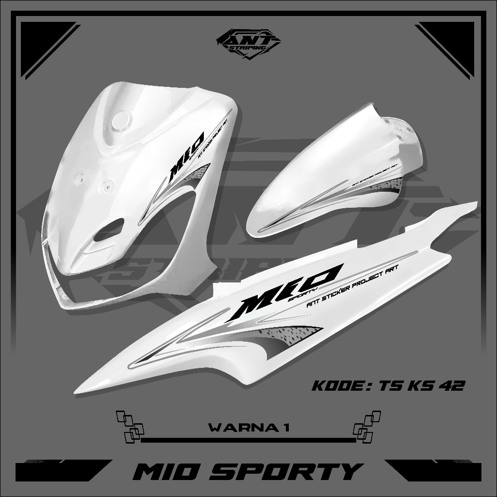 Jual Striping mio sporty Stiker Sticker Setiker Striping Bodi Yamaha ...