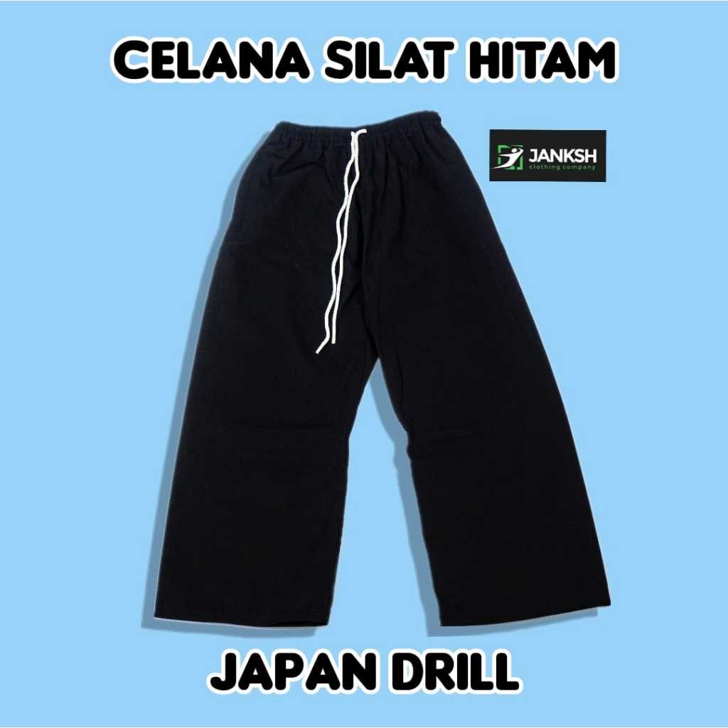 Jual CELANA PENCAK SILAT / KOMPRANG SILAT JAPAN DRILL / SERAGAM PENCAK ...