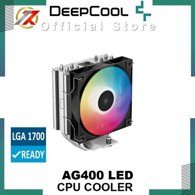 Jual DEEPCOOL AG400 LED FIXED RGB 12CM FAN W/LGA1700 CPU COOLER ...