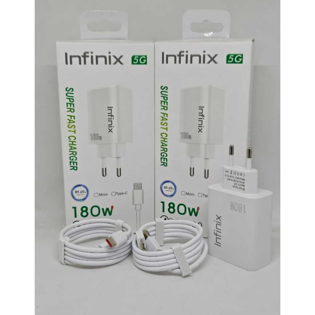 Jual Charger Infinix Zero 20 5G Fast Charger 180W Support Super Vooc ...