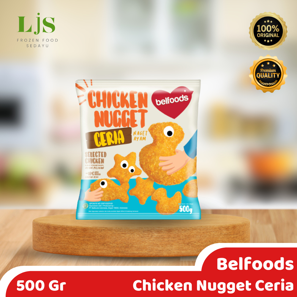Jual Belfoods Chicken Nugget Ceria 500gr | Shopee Indonesia