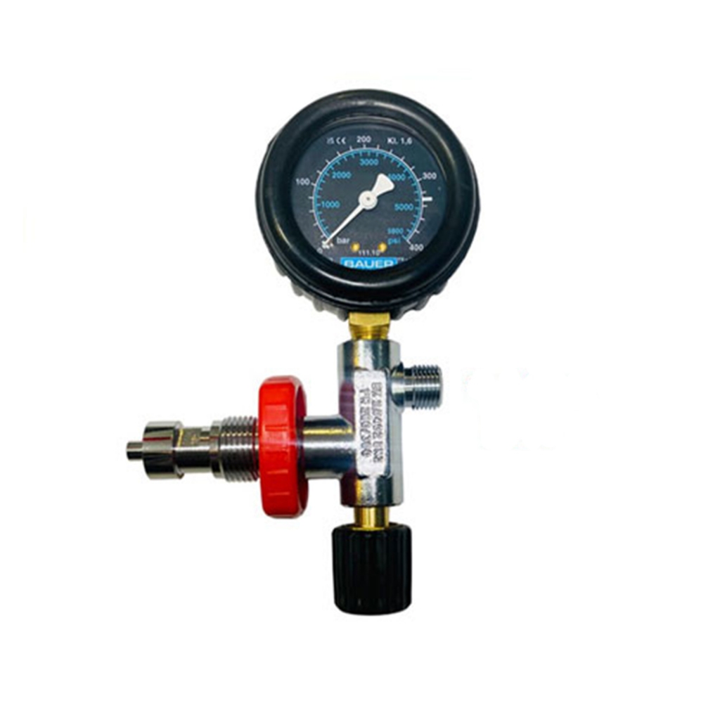 Jual Tank Filling Compressore Bauer Din Gauge 330 Bar Black dial ...