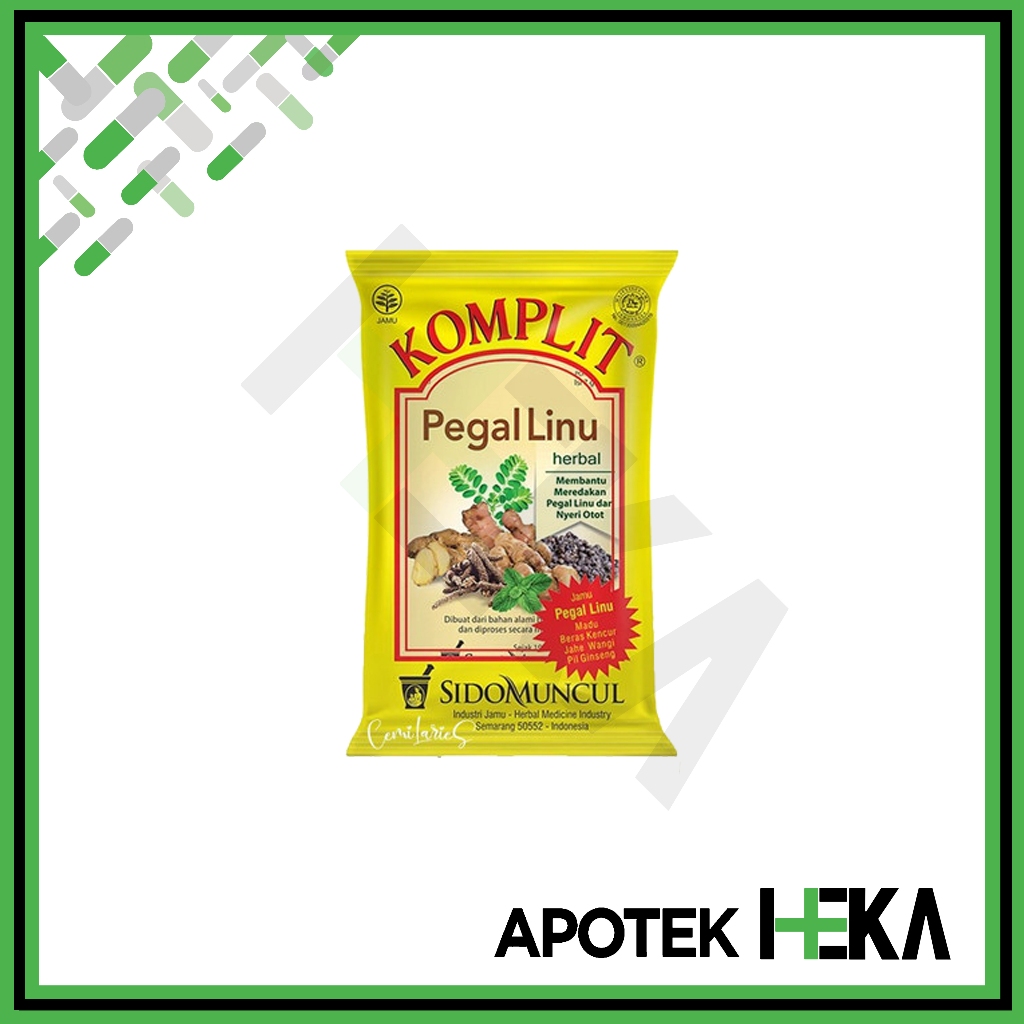 Jual Jamu Komplit Pegal Linu Sido Muncul Satuan 1 Sachet [JAKSEL ...