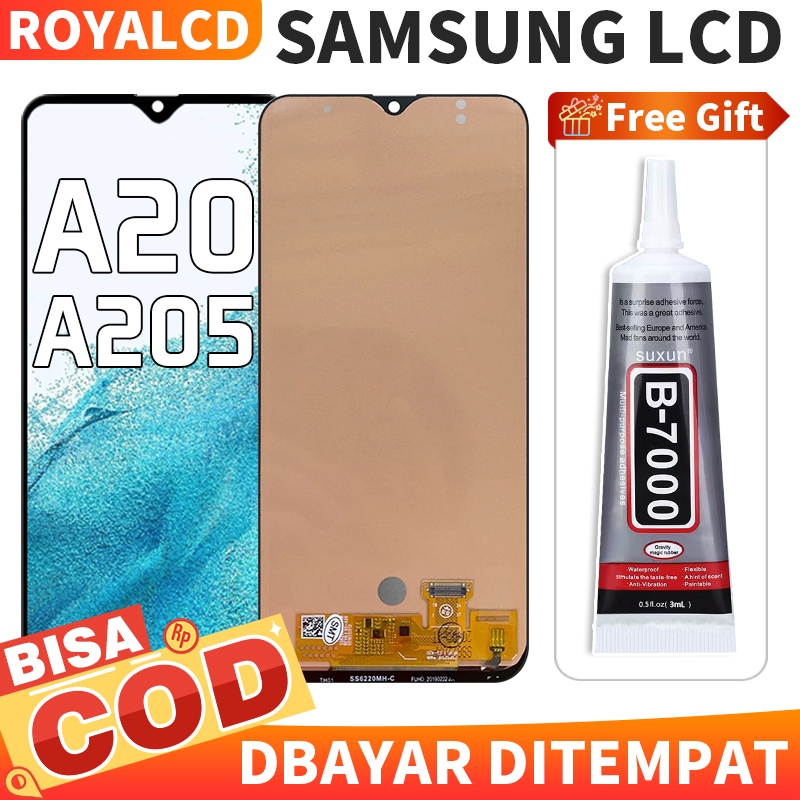 Jual LCD TOUCHSCREEN for SAMSUNG A20 /A205 Original COMPLETE Fullset ...