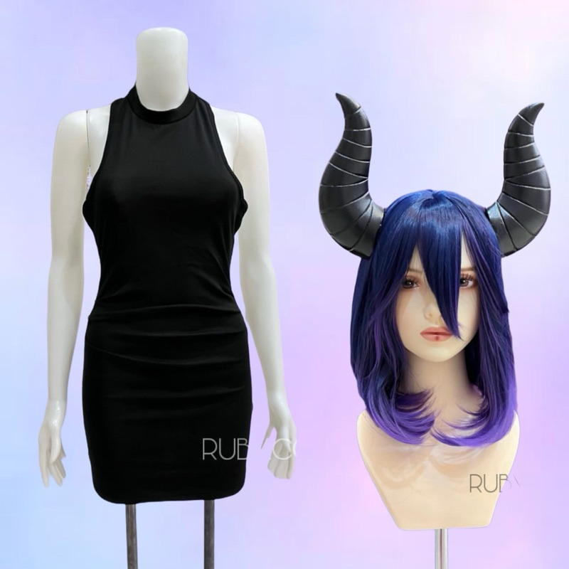 Jual WTS Cosplay Vermeil Cosplay Costume Fullset Wig Anime Kinsou No ...