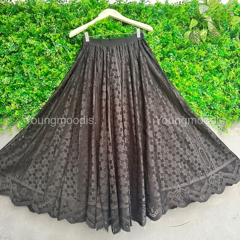 Jual Youngmoodis rok brokat import vintage skirt brocade | Shopee Indonesia