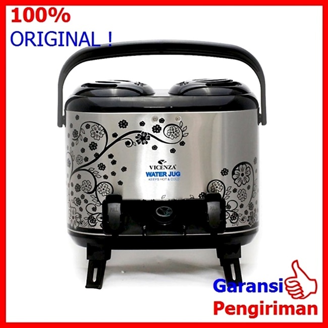 Jual Termos Dispenser Water Jug Stainless Water Tank Dual Tabung 7,5 Liter Bisa Panas Dingin ...