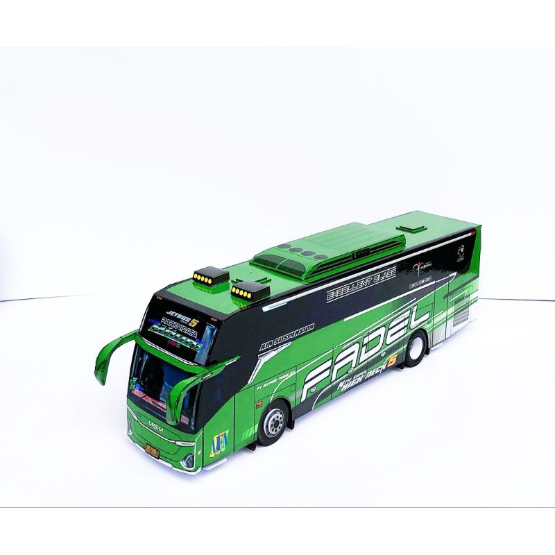 Jual Miniatur bus MAUDI JET BUS 5 ASYROF FADEL | Shopee Indonesia