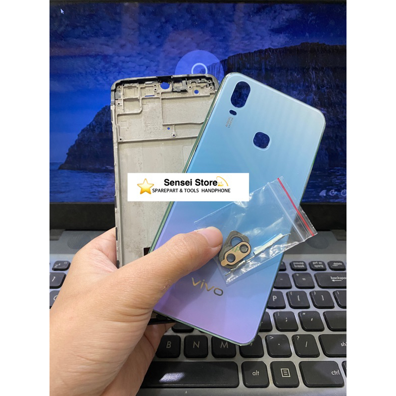 Jual kesing housing casing full set vivo y11 / y12i frame + backdoor ...