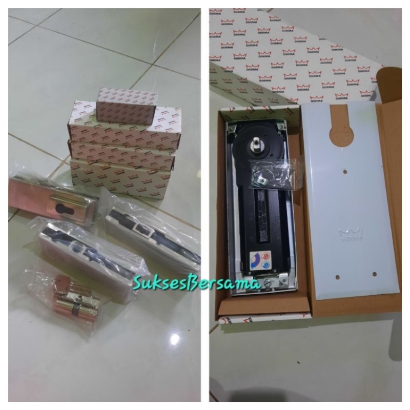 Jual Set floorhinge dorma bts 84 engsel tanam komplit lengkap patch ...
