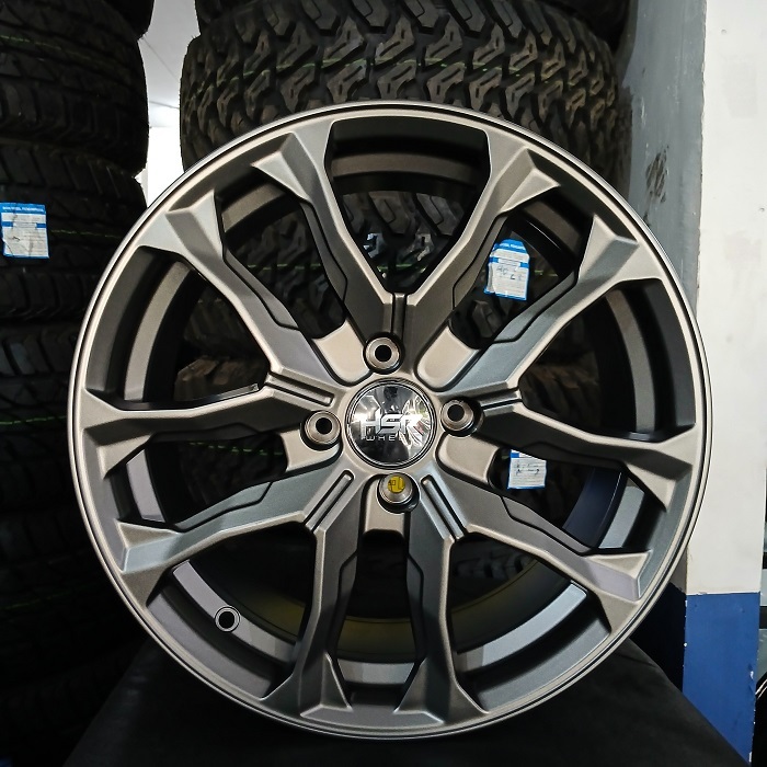 Jual Velg HSR WANGON Ring 16 Lebar 7 Baut 4x100 Untuk Mobil Agya Jazz ...
