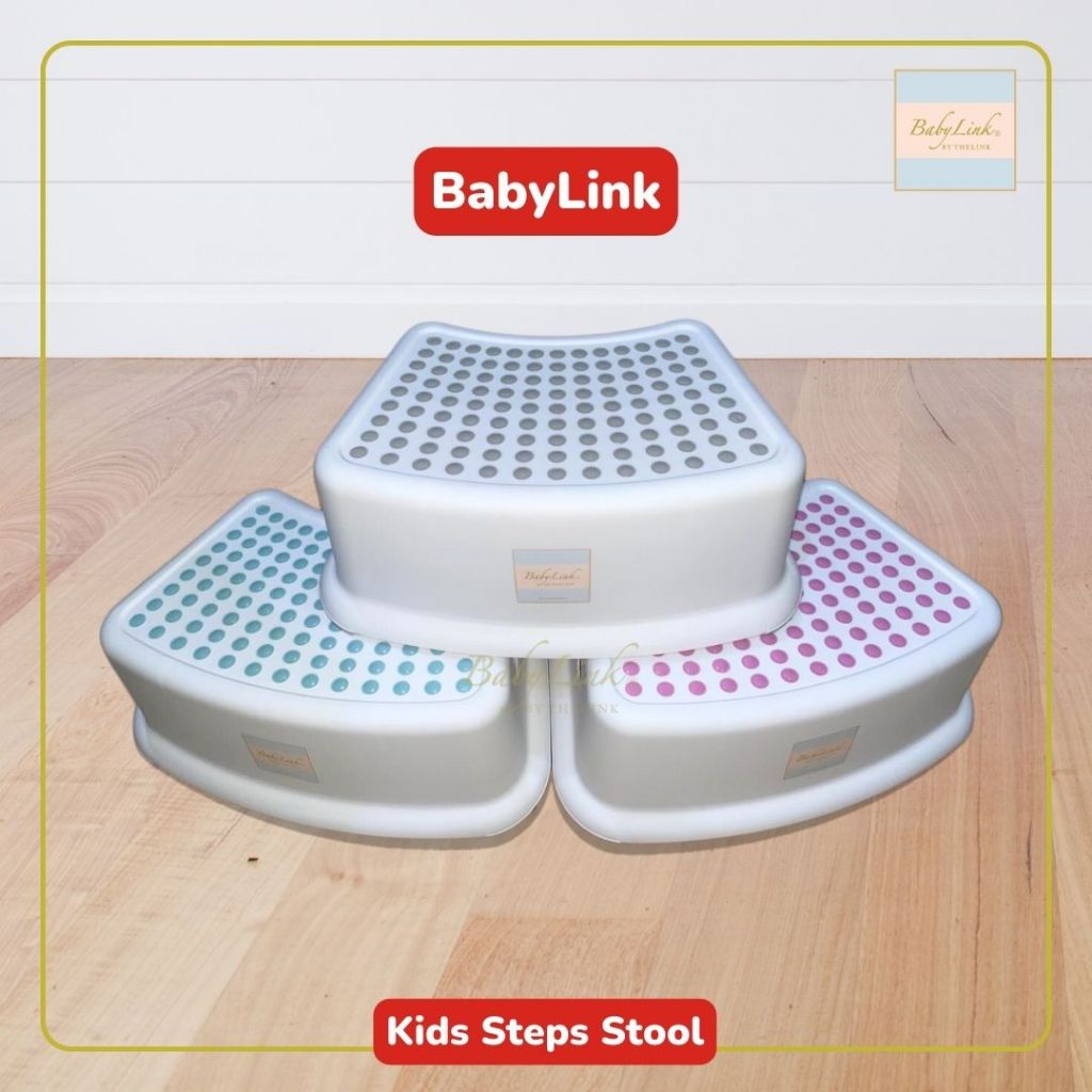 Jual BABYLINK - SINGLE STEP STOOL ANTI SLIP, BANGKU PIJAKAN ANAK ...