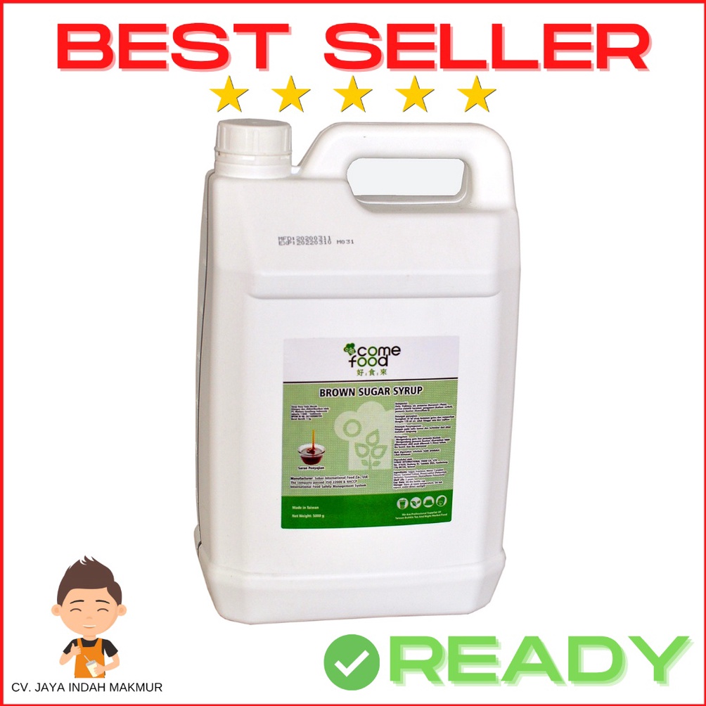 Jual EKSKLUSIF Brown Sugar Cair Import Taiwan COME FOOD Gula Aren ...