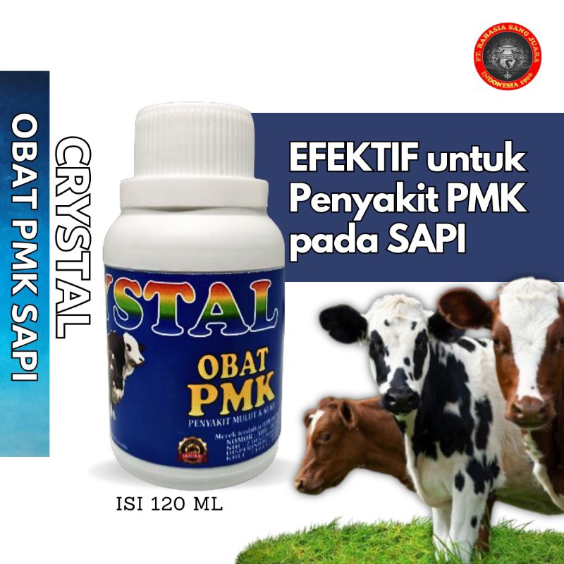 Jual OBAT CRYSTAL Penyakit Mulut Dan Kaki Hewan Ternak Sapi - PMK 120 ...