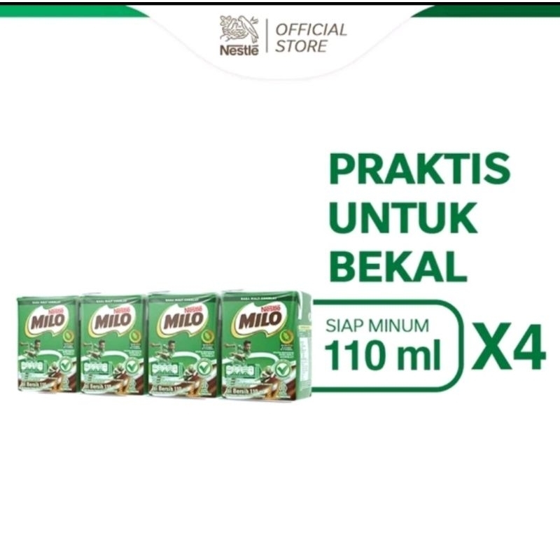 Jual Nestle Milo ActiveGo Susu UHT 110 ml per Dus isi 36 Pcs | Shopee Indonesia