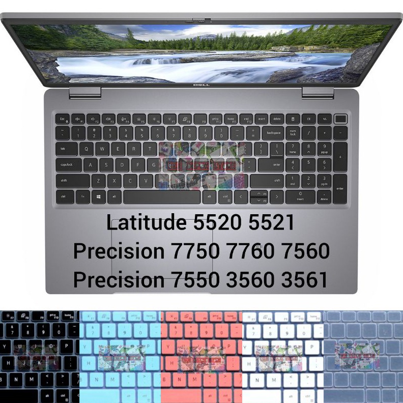 Jual HEMAT Keyboard Protector Dell Latitude 552 553 5521 Precision 775 ...