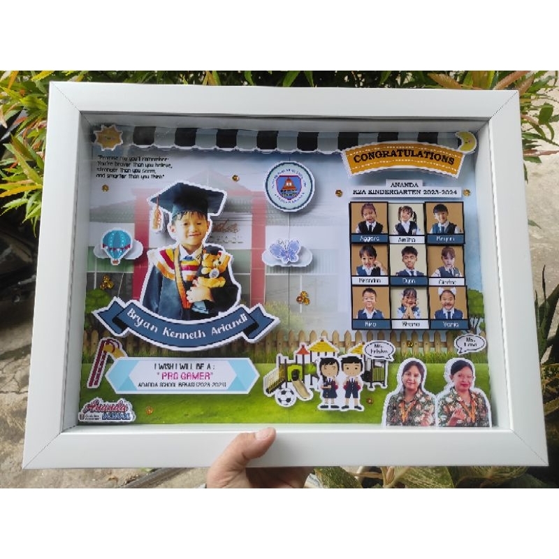 Jual Scrapframe Scrapbook Pop Up 3D Ukuran 25x35 Costum Bebas Request ...
