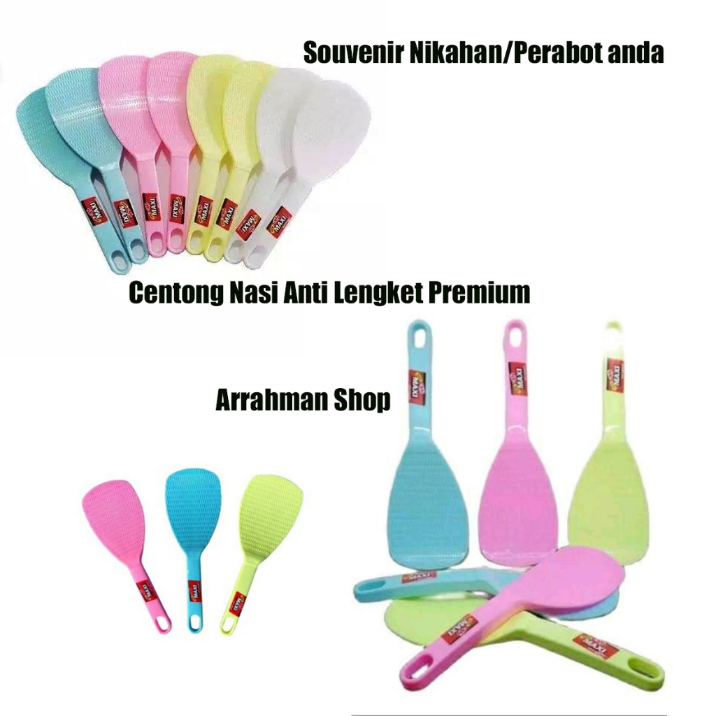 Jual Sendok Nasi Anti Lengket souvenir nikahan perabot rumah tangga ...