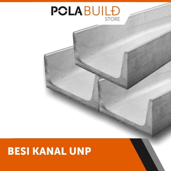 Jual Pola Build - Besi Kanal UNP Full SNI Lonjoran 6 Meter (50x38x5mm ...
