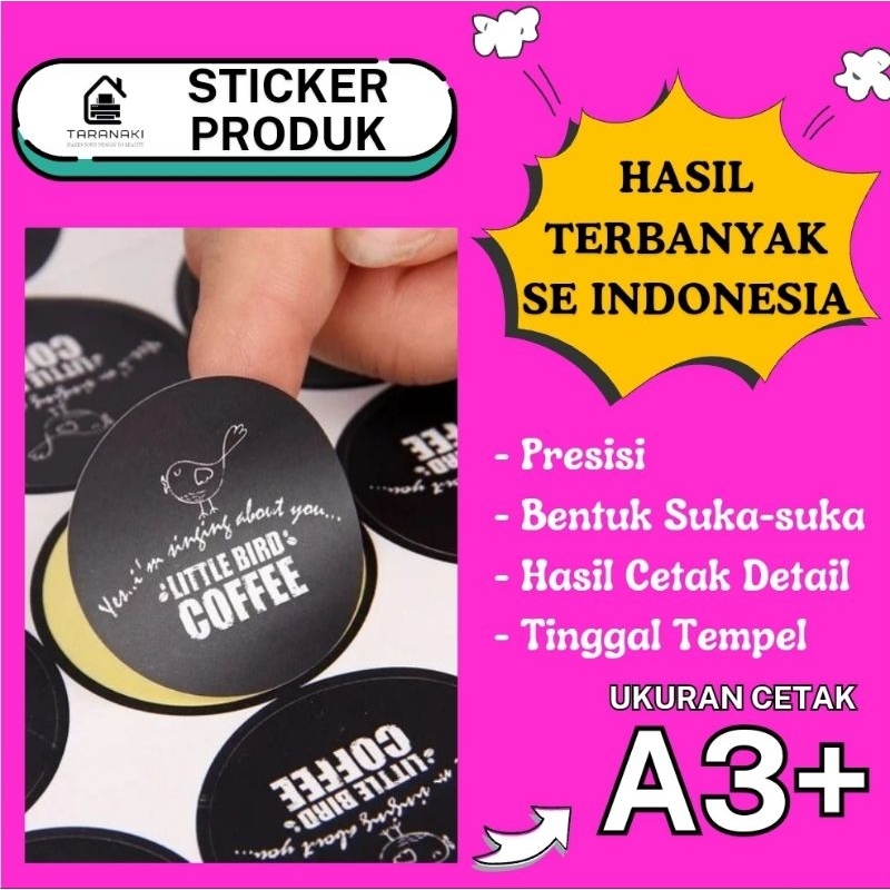 Jual CETAK STICKER CROMO / VINYL TAHAN AIR TERMURAH DAN TERBANYAK SE ...