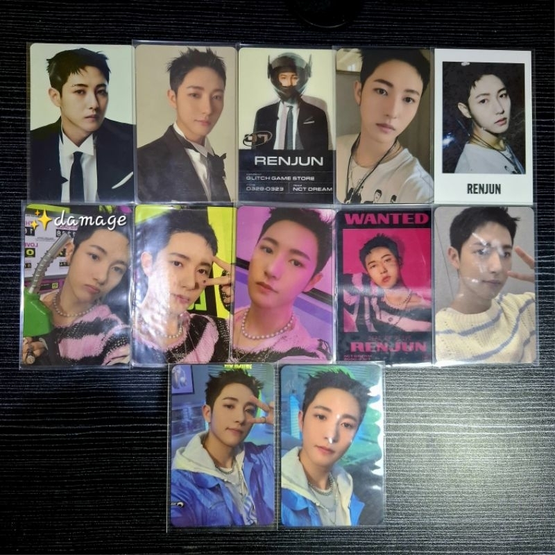 Jual [READY] TAKE ALL PHOTOCARD OFFICIAL GLITCH MODE GLIMO RENJUN ...