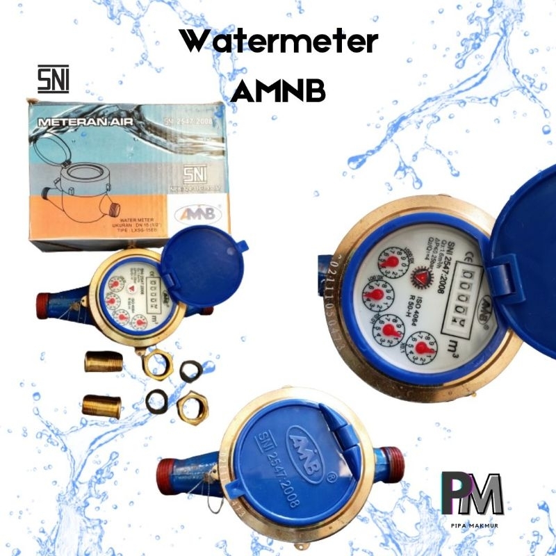 Jual WATERMETER AMNB 1/2inc | Shopee Indonesia