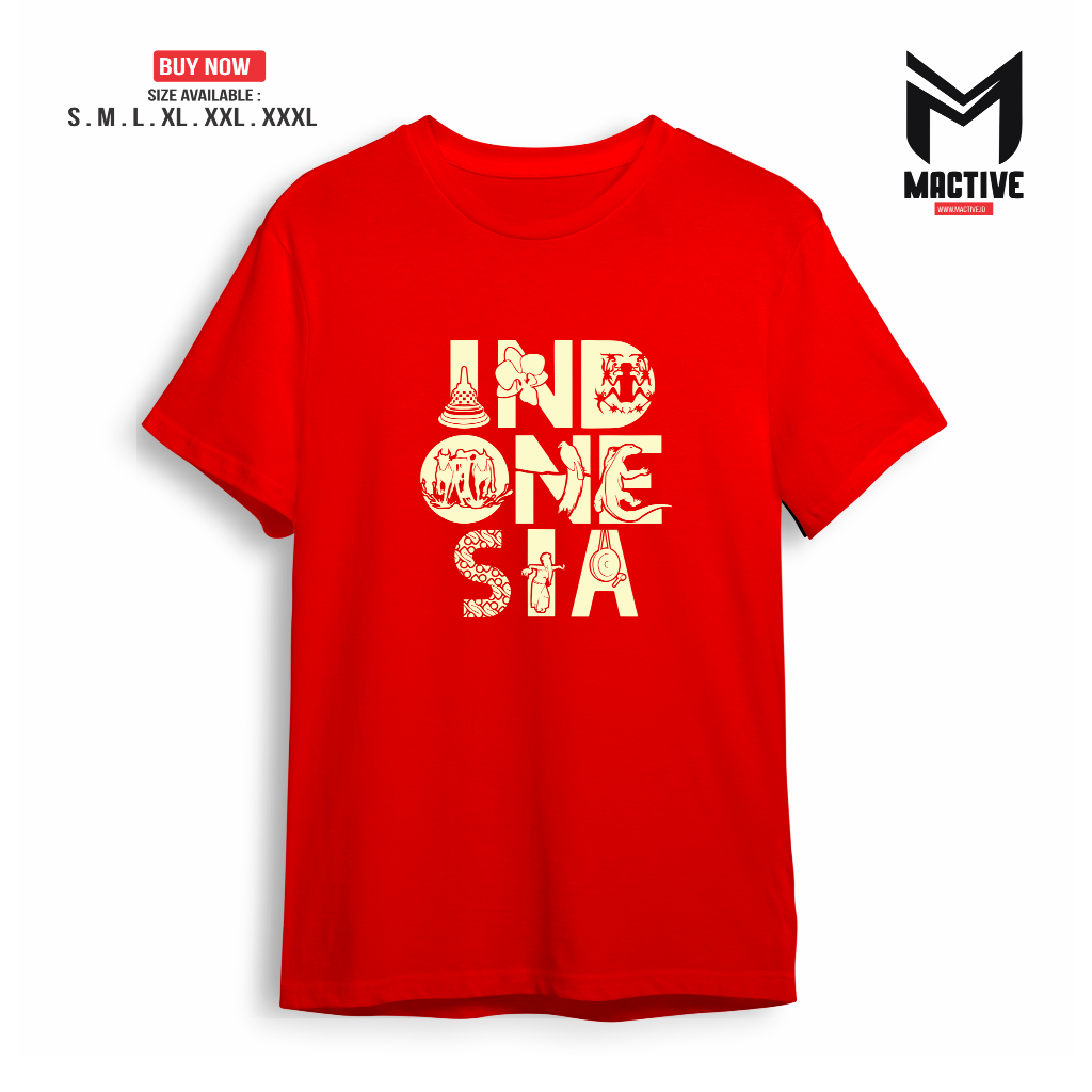 Jual KAOS INDONESIA BUDAYA DIRGAHAYU INDONESIA MERDEKA VOL 4 - KAOS ...