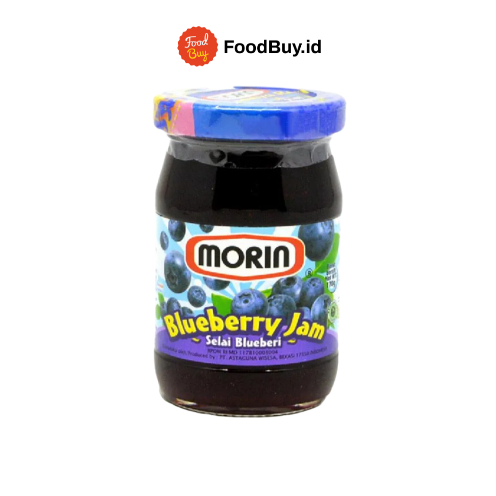 Jual Morin Blueberry Jam Selai Blueberi 170gr | Shopee Indonesia