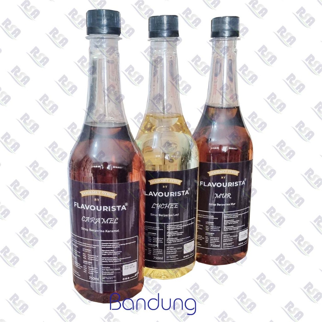 Jual Gourmet Sirup Flavourista Berbagai Rasa 750 ml | Shopee Indonesia