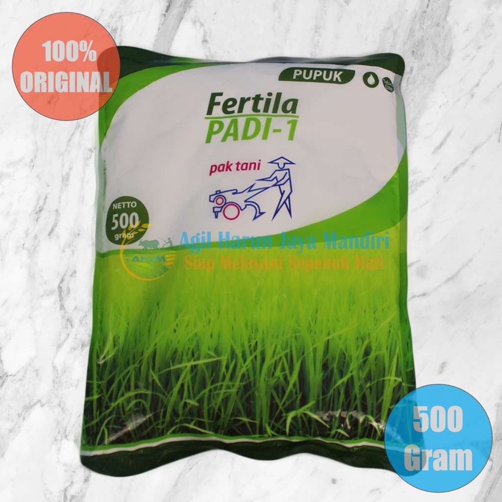 Jual Pupuk FERTILA PADI 1 Pak Tani 500 Gram Pupuk Tanaman Padi Original ...