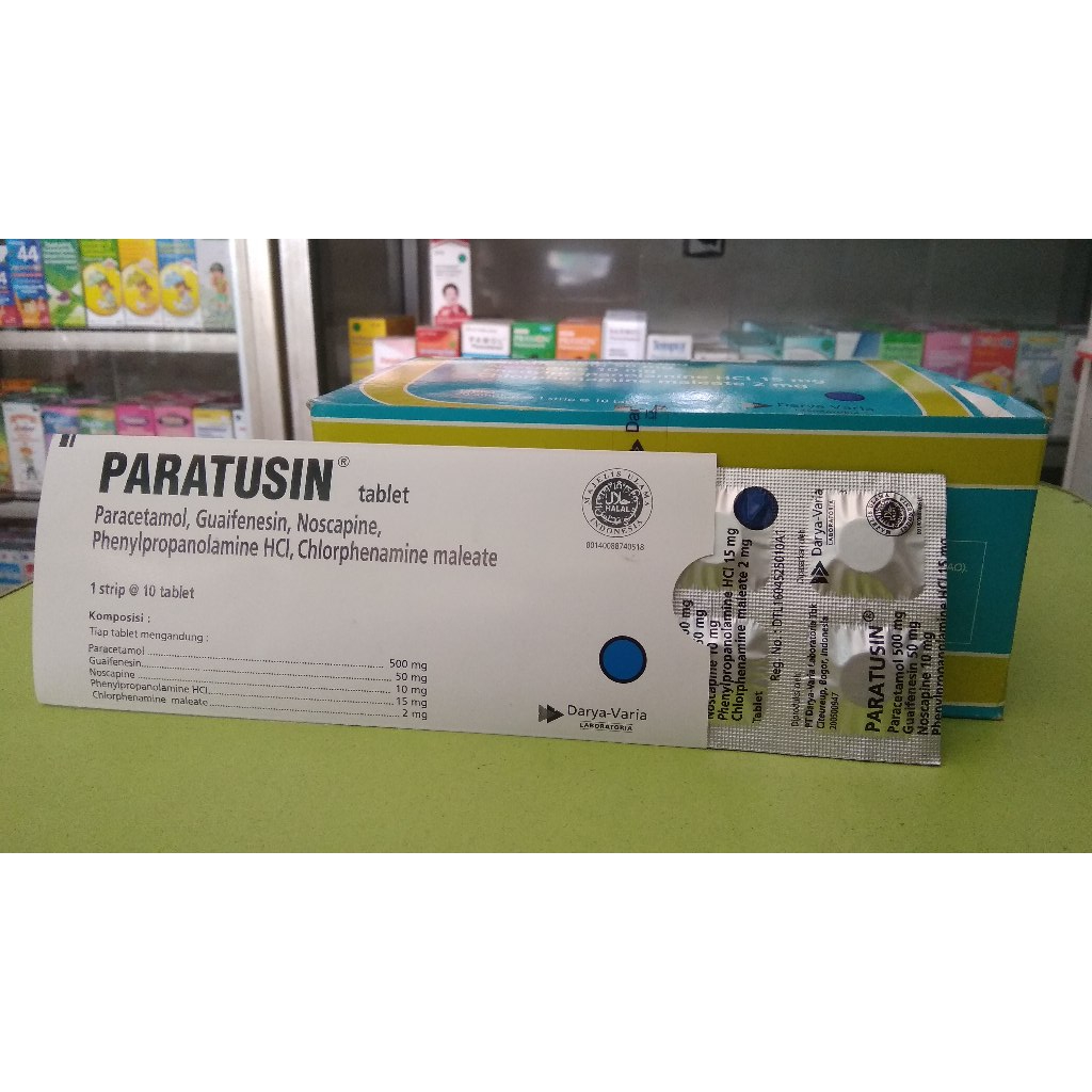 Jual Paratusin Isi 10 Tablet - Obat Batuk Pilek Demam | Shopee Indonesia