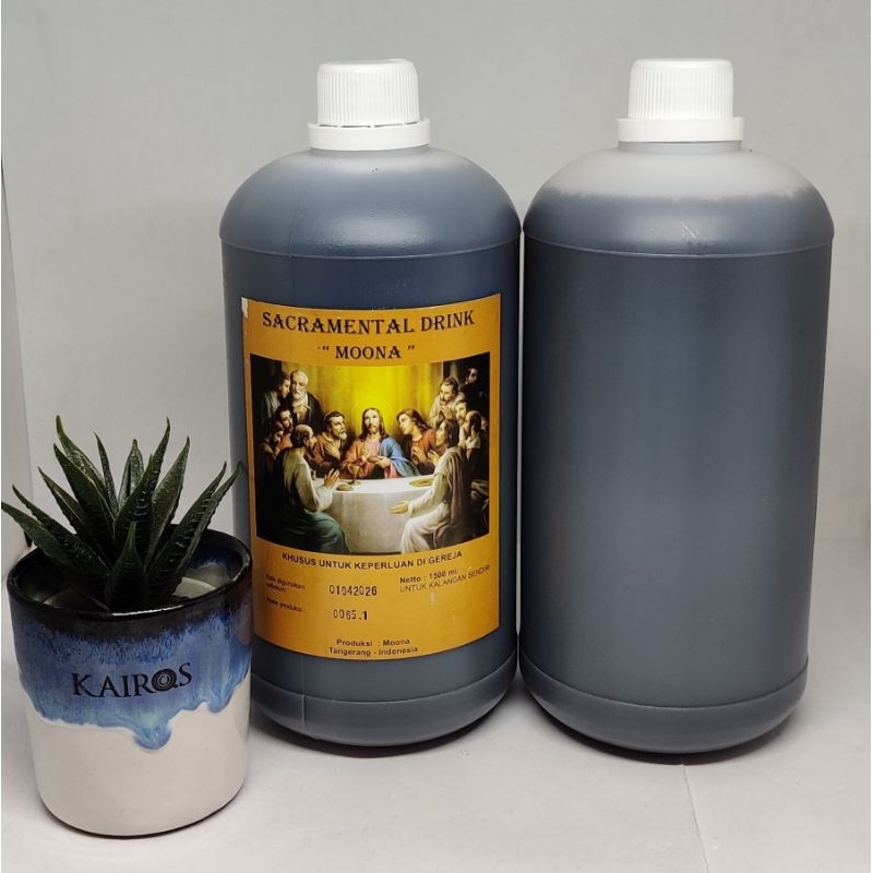 Jual ANGGUR PERJAMUAN KUDUS MOONA 1.5 LITER | Shopee Indonesia
