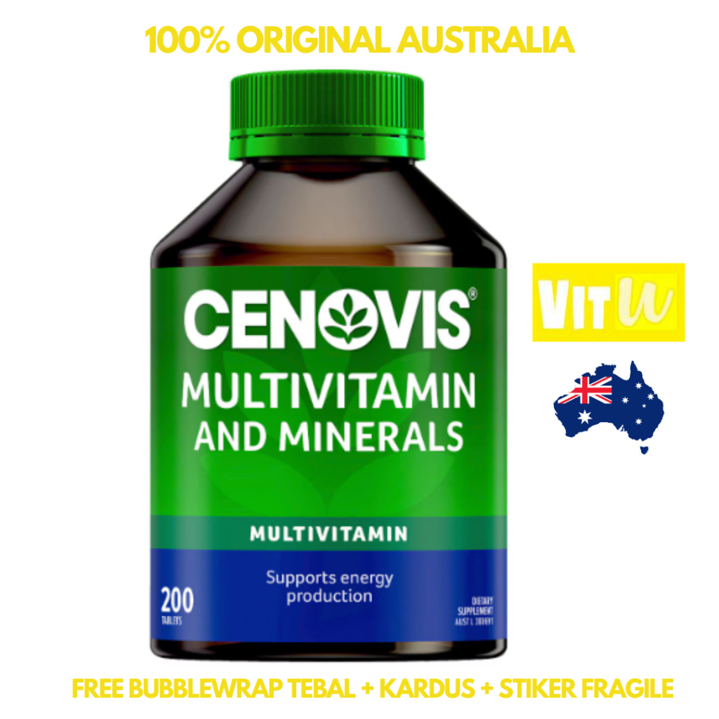 Jual READY!! Cenovis Multivitamin & Minerals 200 Tablets - By SANOFI ...