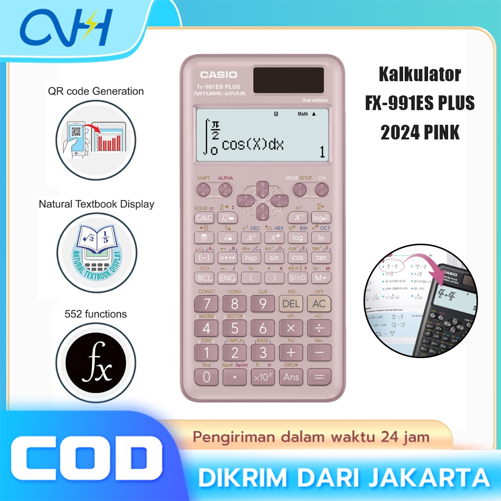 Jual NEW Kalkulator Scientific Casio Ilmiah FX-991ES-Plus Calculator ...