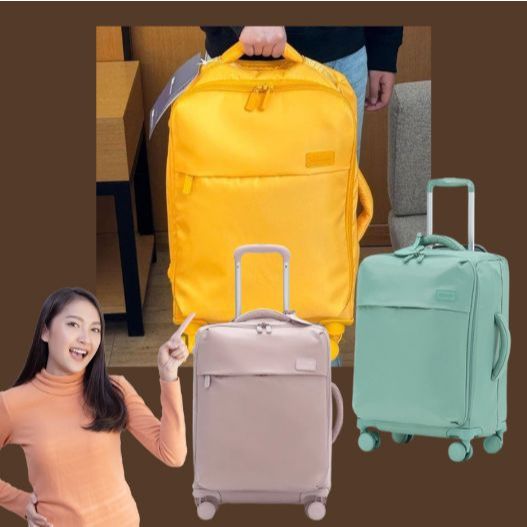 Jual Women's Ultra-Light Cloth Box Boarding Case 20-Inch Airway Luggage ...