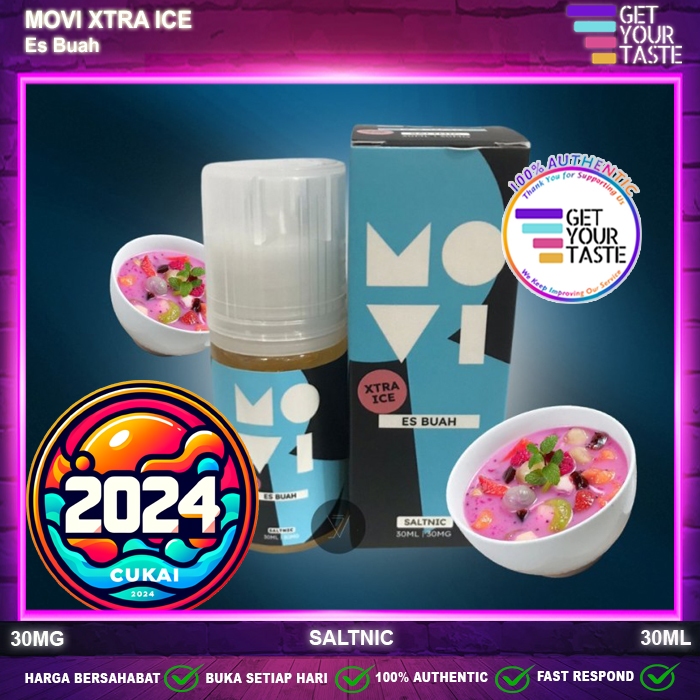 Jual Liquid MOVI Xtra Ice Es Buah Salt Nic 30ML Saltnic by Movi ...
