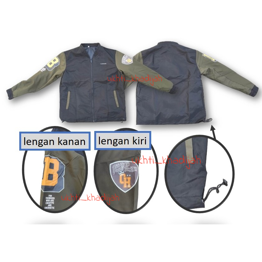 Jual Jaket Bomber Beat Scoopy New 2024 Black Army | Shopee Indonesia