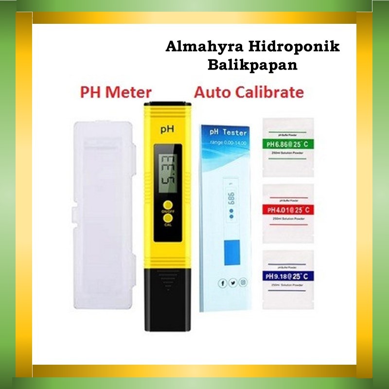 Jual pH Meter Tester Auto Kalibrasi Otomatis, Auto Calibration, Alat ...