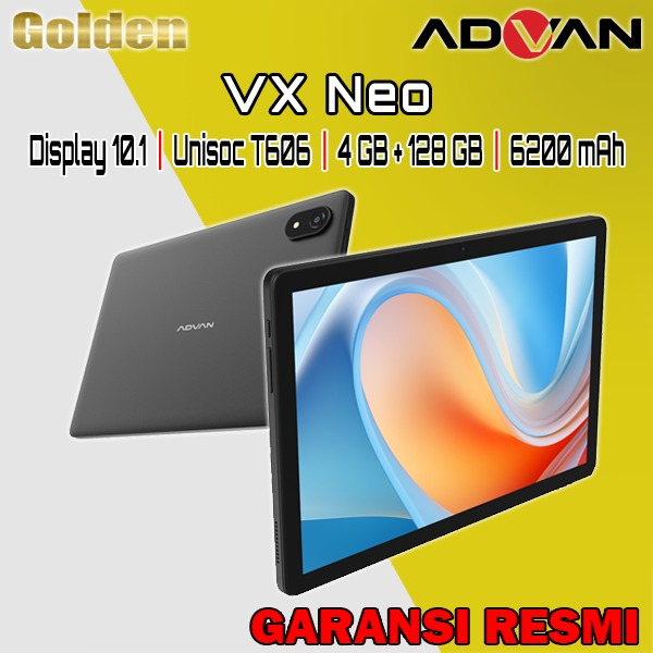 Jual ADVAN VX Neo 4/128 Ram 4GB Internal 128GB TAB Tablet 10.1 inch 10.1" Garansi Resmi | Shopee ...