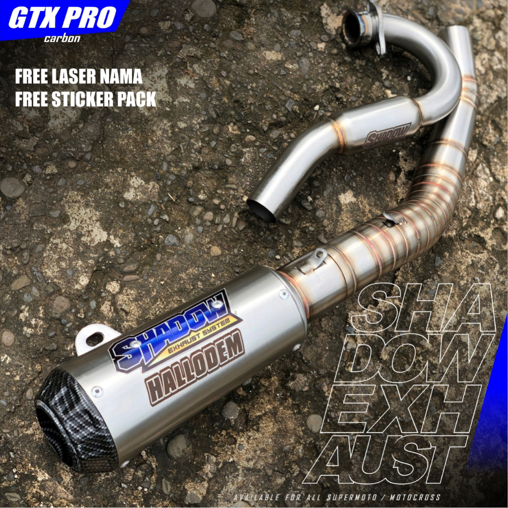 Jual Knalpot CRF150 KLX150 WR155 KLX TIGER KLX 230 KLX250 Gtx pro ...