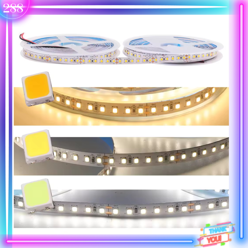 Jual LED Strip Light roll 2835 12V 120 mata rapet 5m | Shopee Indonesia